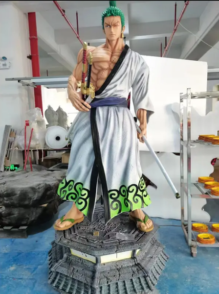Zoro One Piece Life Size Statue – Geeks Outpost