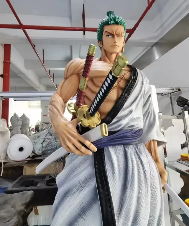 Zoro One Piece Life Size Statue – Geeks Outpost